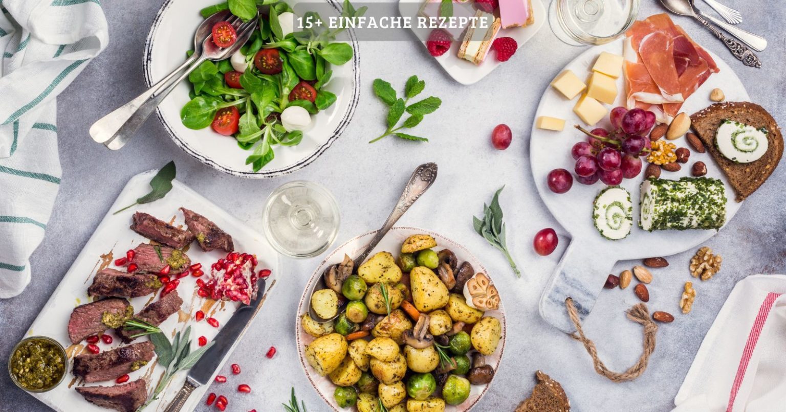 15+ einfache Rezepte – Leichte Gerichte, die jedem gelingen