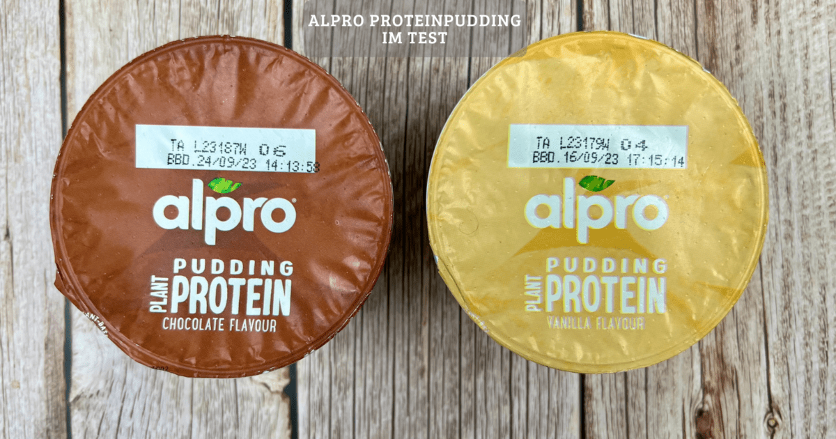 Alpro Proteinpudding Produkttest – Der vegane Proteinpudding im Test ...