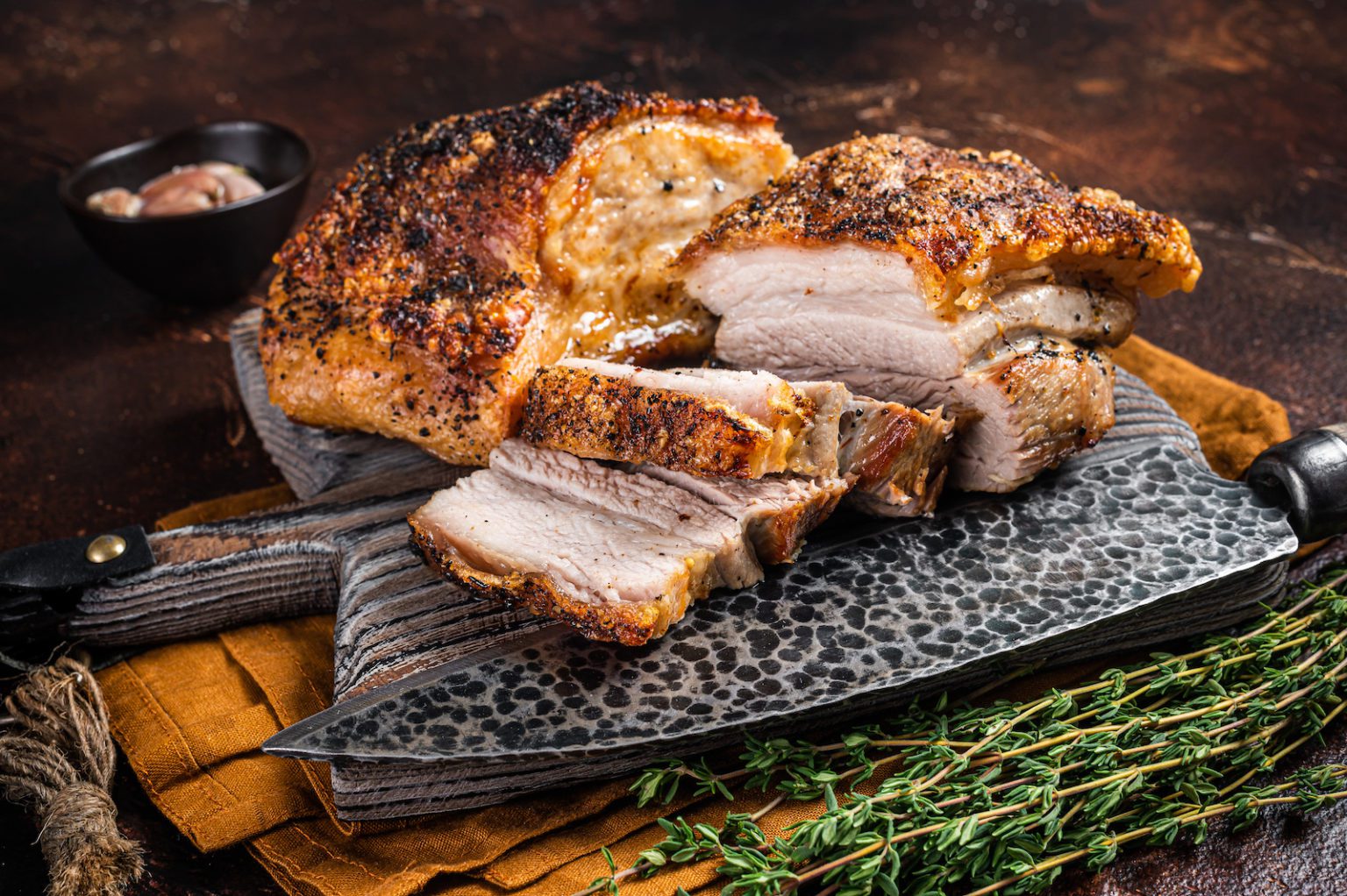 Schweinebauch im Backofen - zarter Genuss